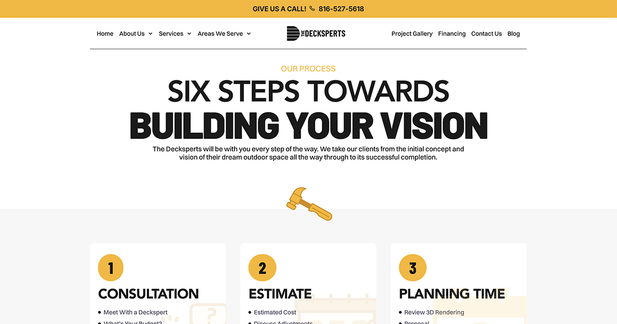 Our Our Professional Deck Building Process | The Decksperts Kansas City