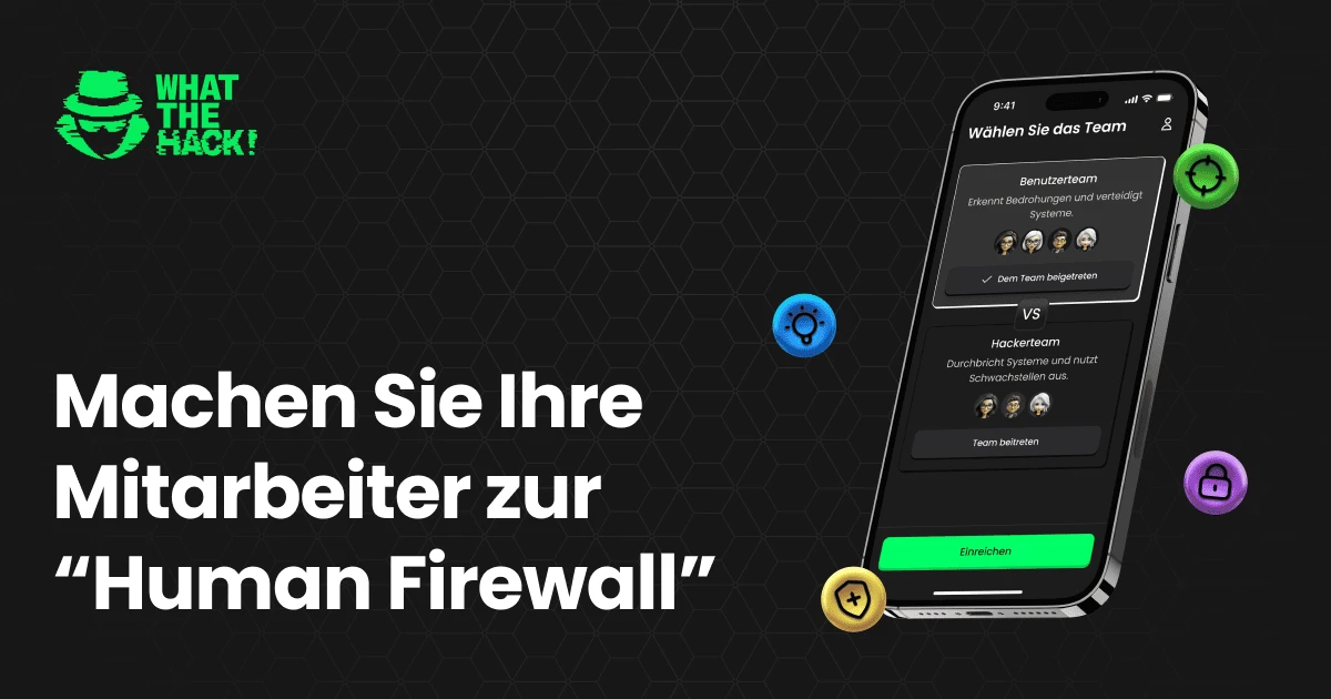 What the Hack! | The interactive cybersecurity game for companies