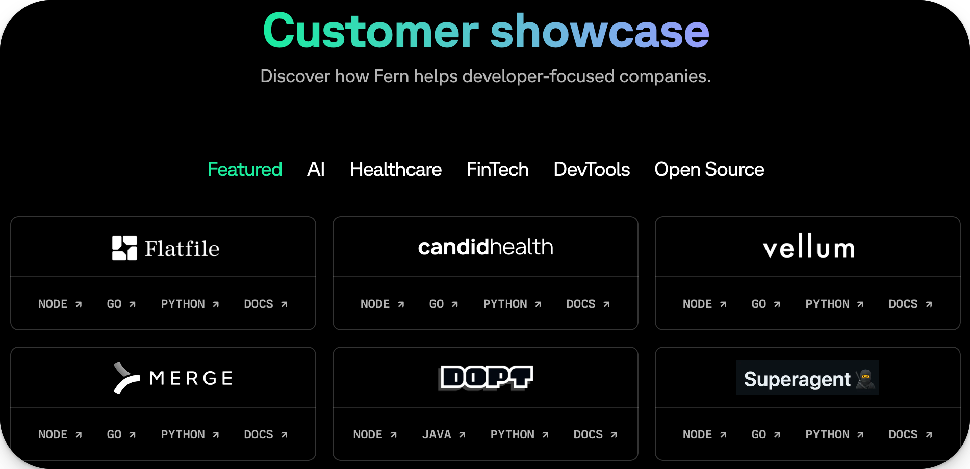 Fern | Customer Showcase