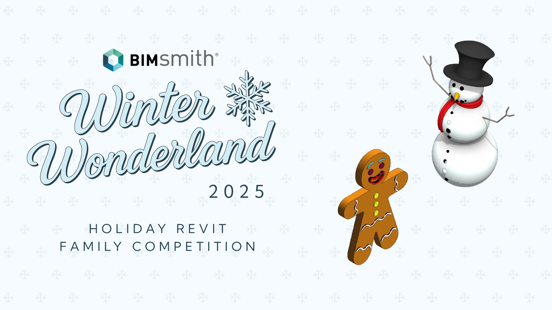 BIMsmith Winter Wonderland Holiday Revit Family Competition