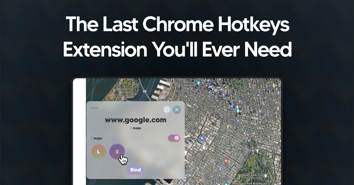 Vind: The Ultimate Chrome Extension for Keyboard Shortcuts