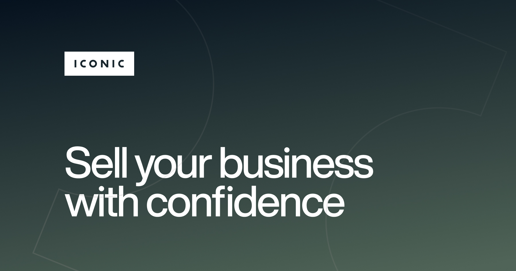 Iconic: Sell your business with confidence