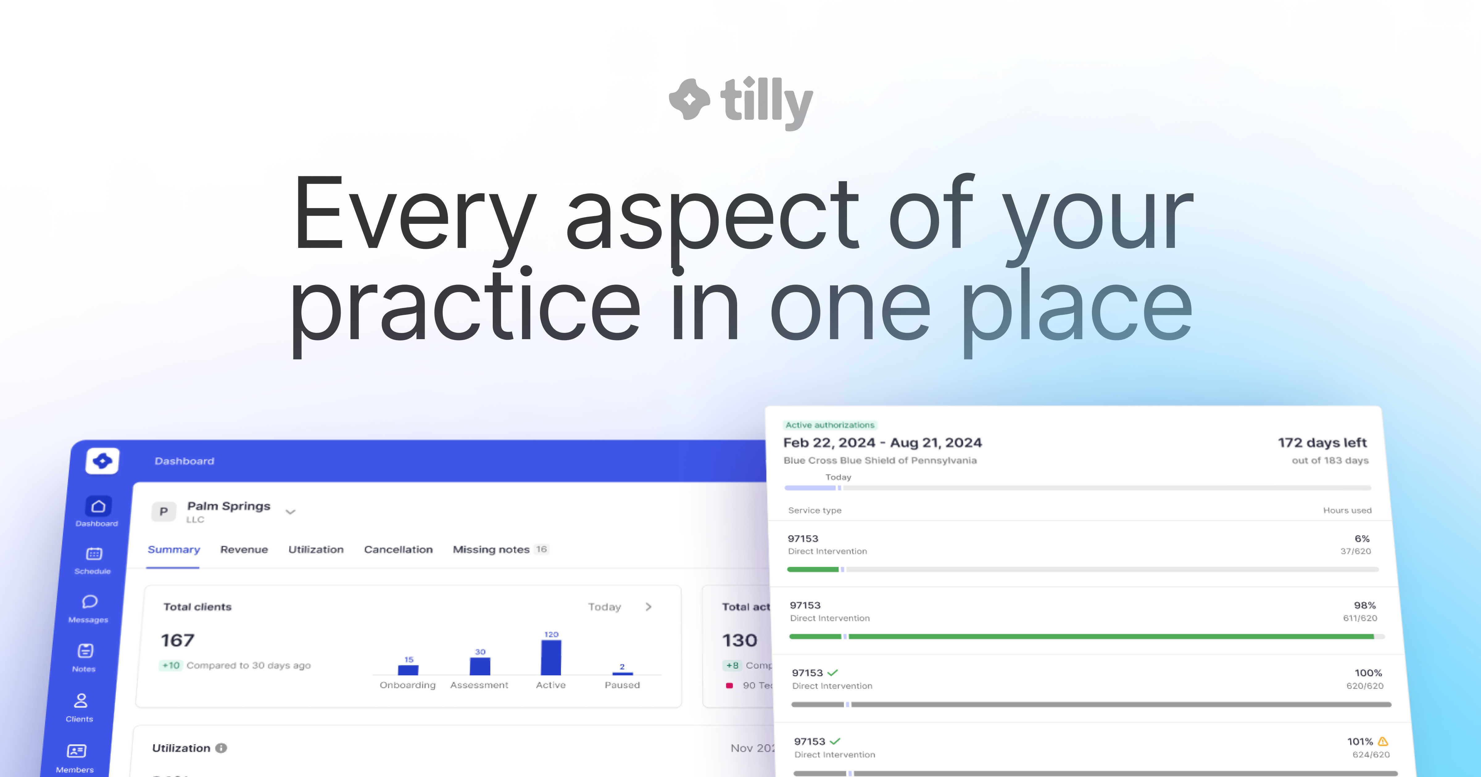 Practice Management System - Tilly Platform