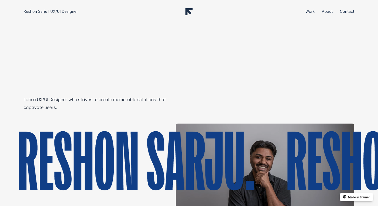 Reshon Sarju - Home