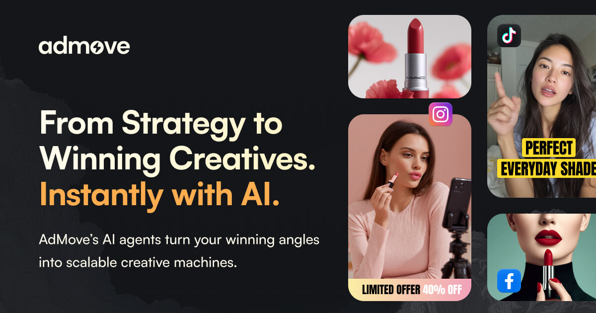 Scale Ad Creative Production Instantly with AI Agents - AdMove