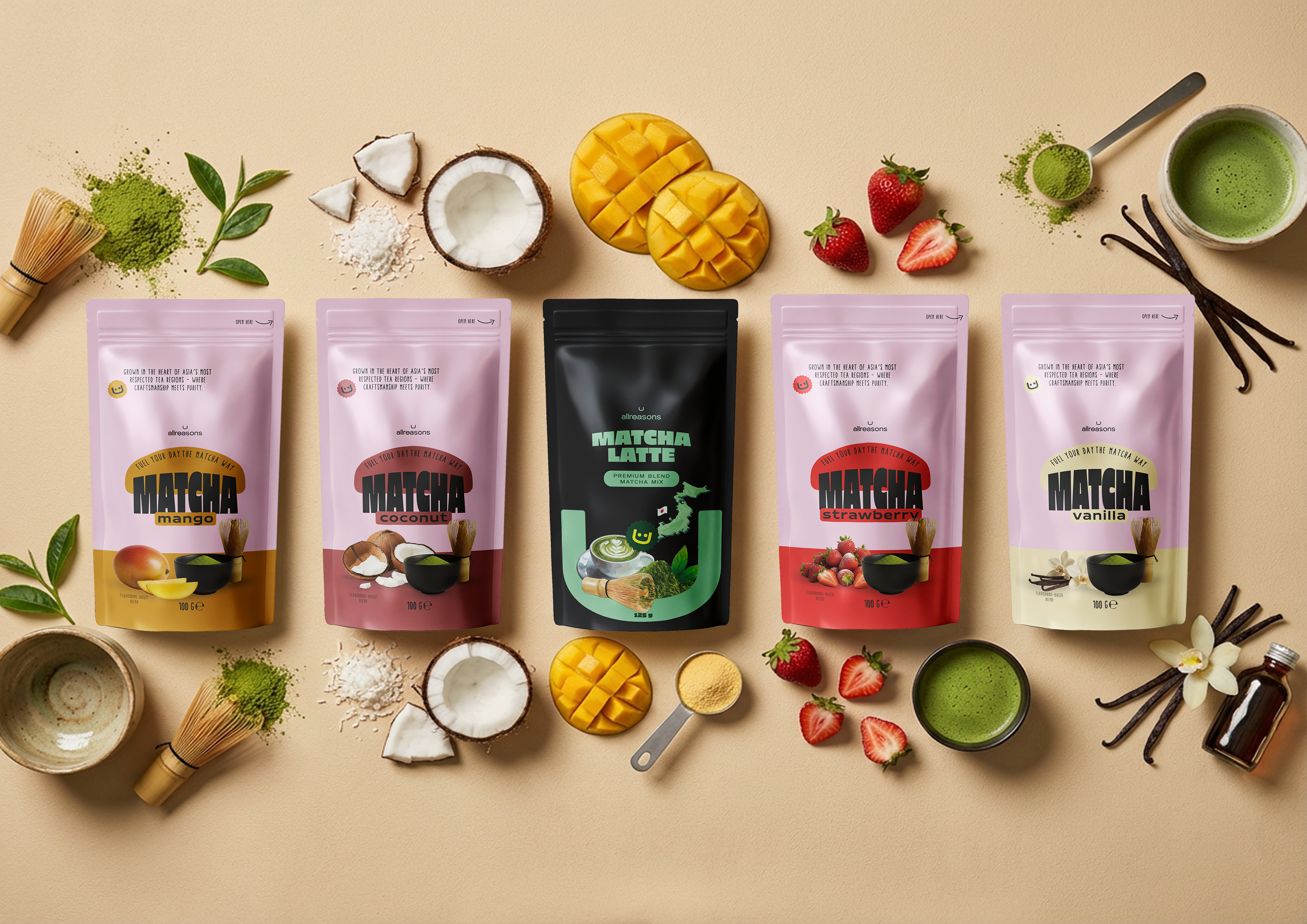 Flavoured Matcha Latte for Cafés | Bulk Powder Mixes