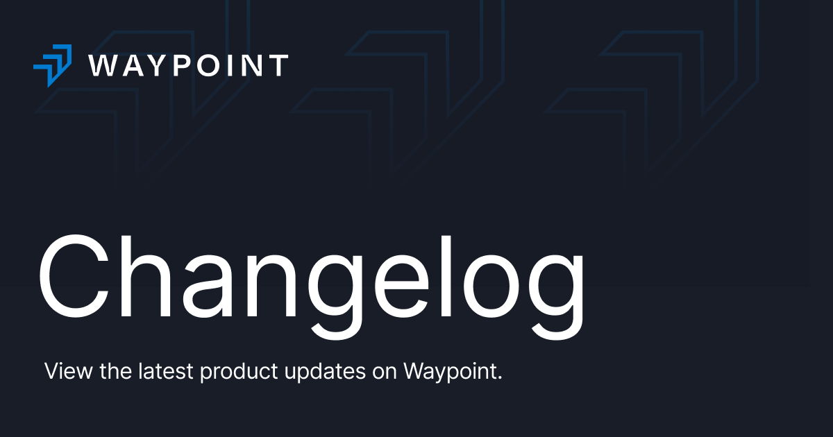 Dynamic Colors on Templates | Changelog | Waypoint