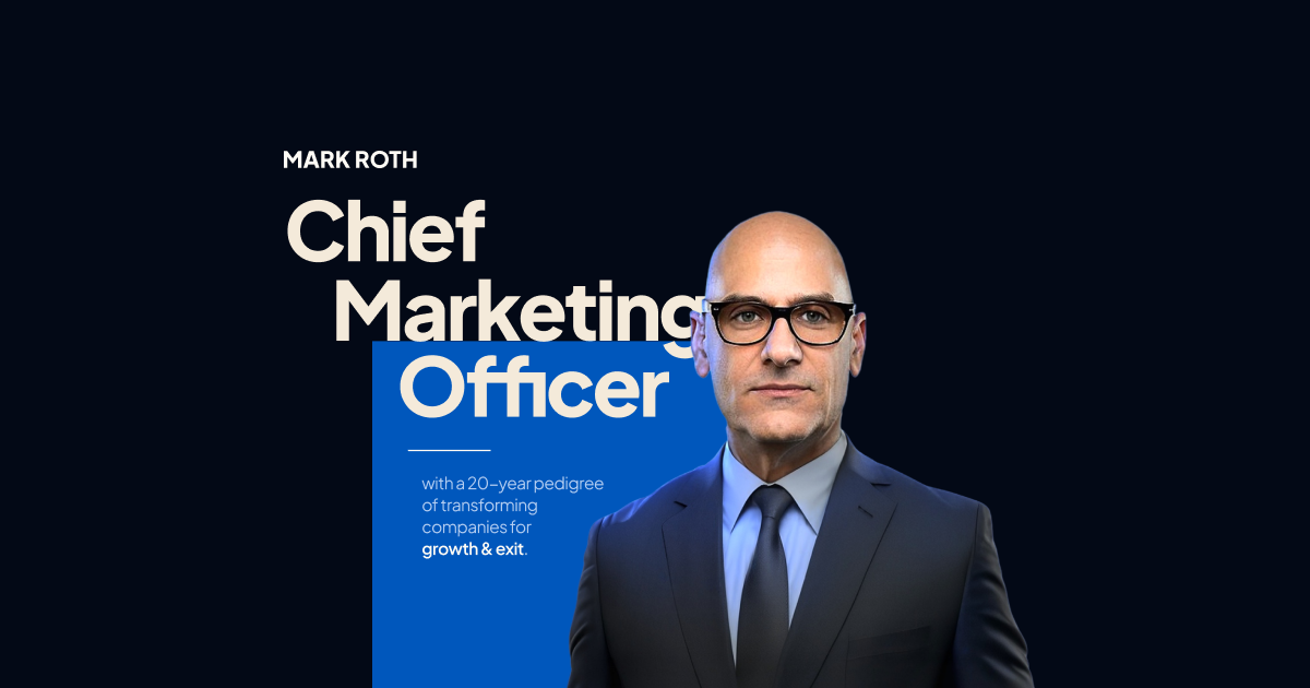 Mark Roth - CMO, New York