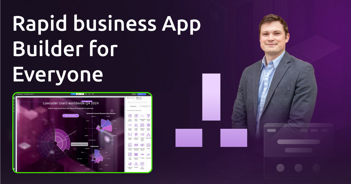 Lowcoder, Rapid App Builder for AI & Business Apps