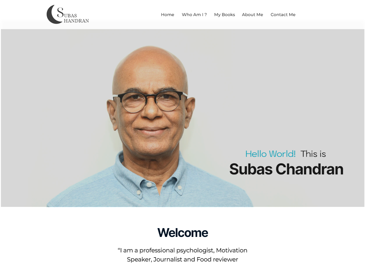 Dr. Subas Chandran