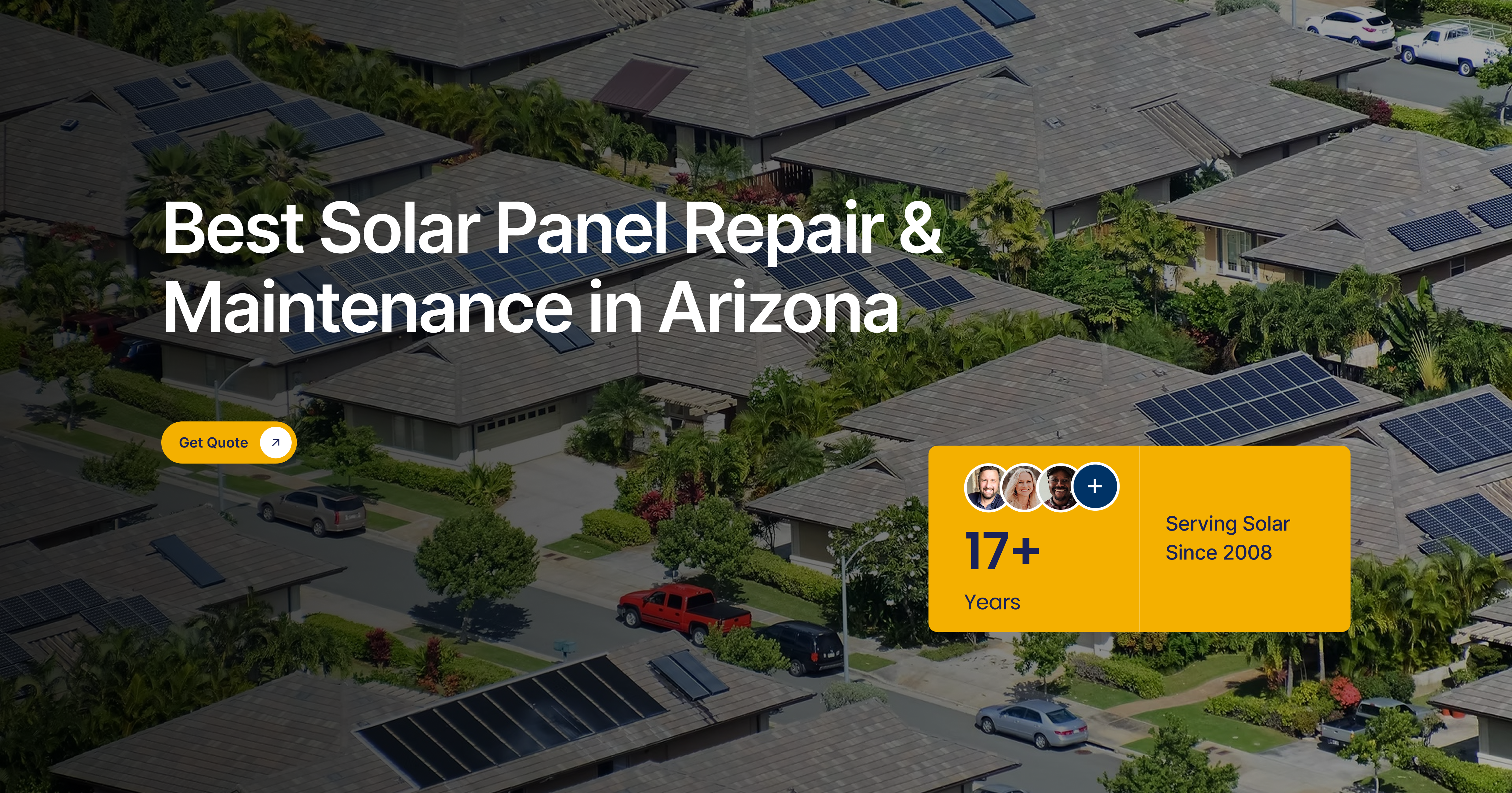 Arizona Solar Service Areas | Repairs & Maintenance