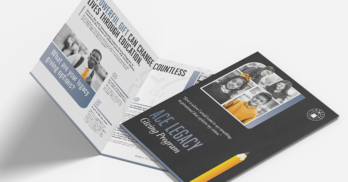 ACE Scholarships - Nathan Scherer Graphic Design Portfolio