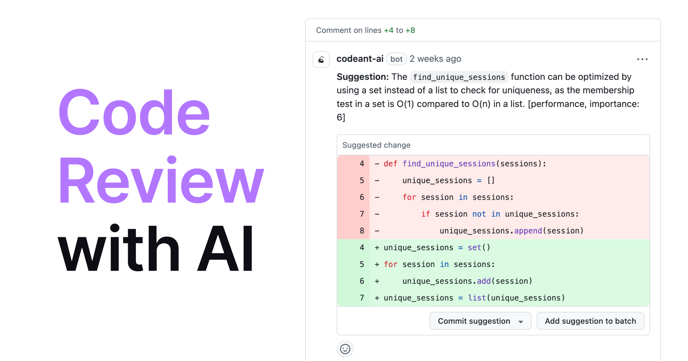 Streamlining Code Reviews with AI: Enhancing Efficiency and QualityI