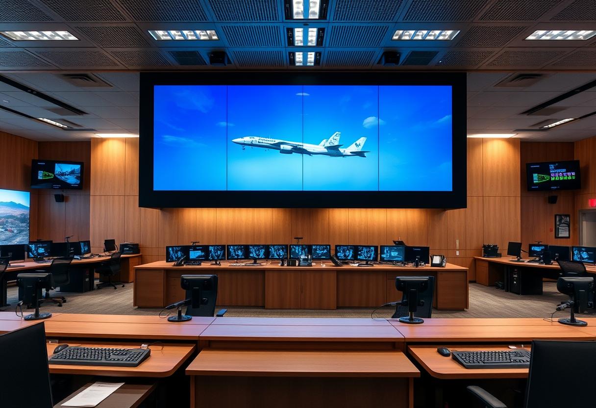 專業指揮中心LED顯示設備 | 精準行業LED解決方案