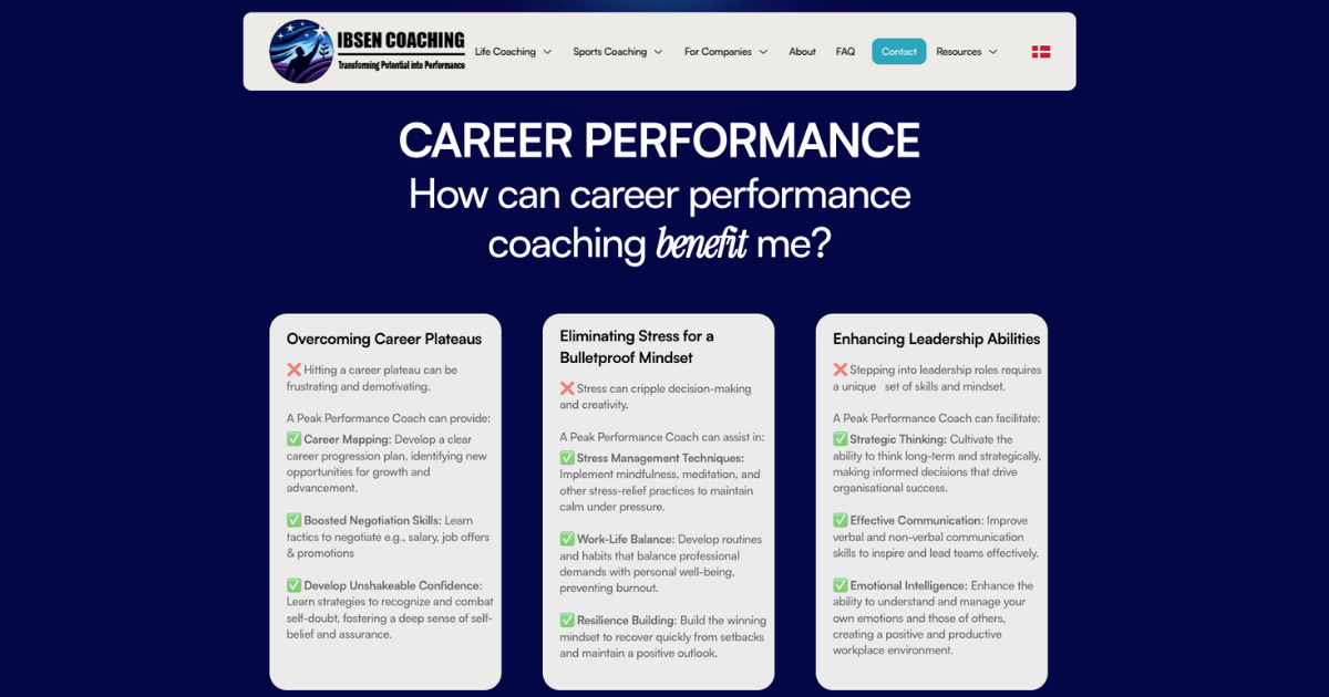 Career coaching