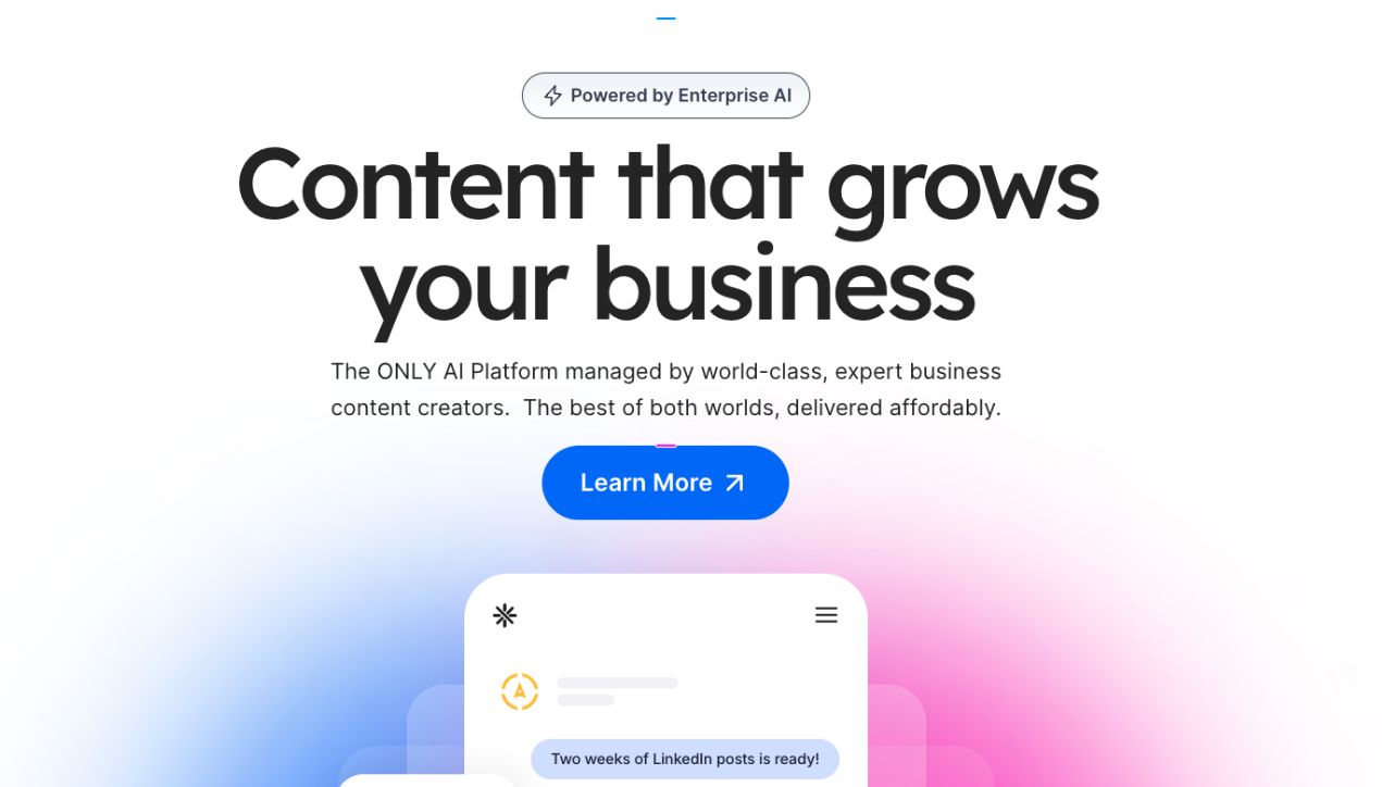 Arrow AI - Content that grows your business