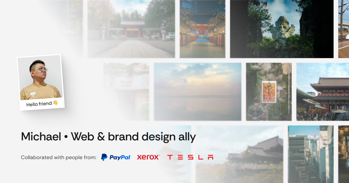 MIchael Stevanus Hartono | Web & Pitch Deck designer