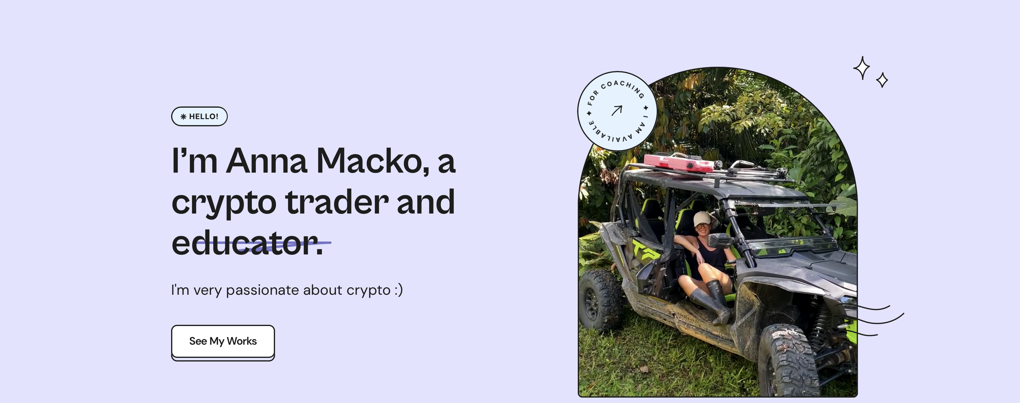 Anna Macko - LovingNotWorking: Crypto Trading Education & Coaching