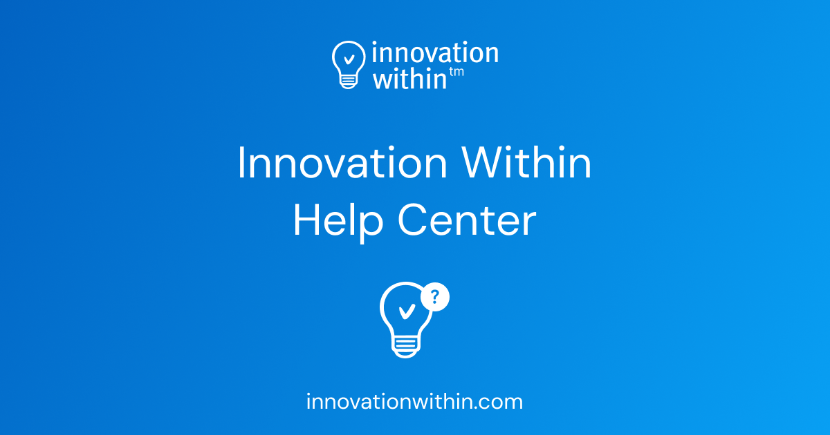 Contact support – Innovation Within