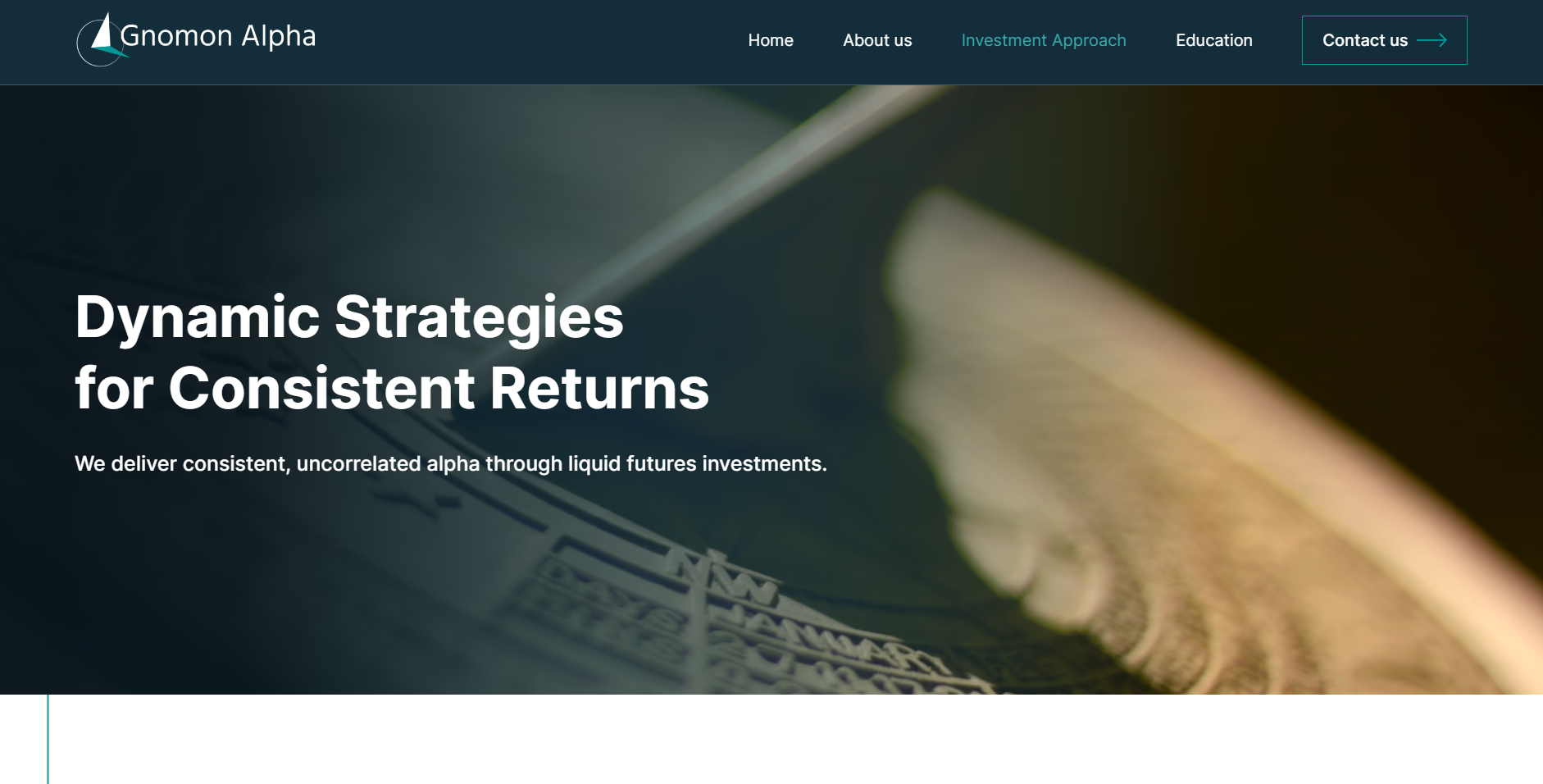 Our Investment Strategy | Gnomon Alpha Macro Model Framework