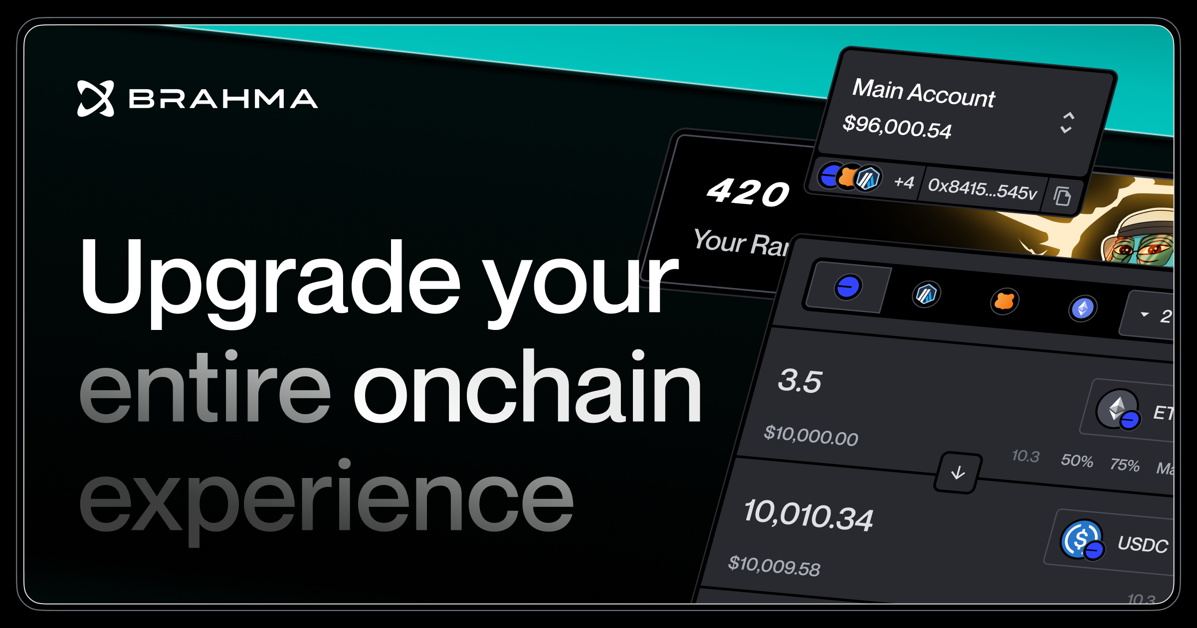 Brahma | Upgrade your entire onchain experience