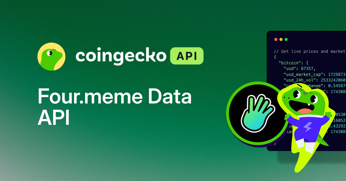 Four.meme Data API: Token Prices, Metadata, Bonding Curve Data & OHLCV | CoinGecko API