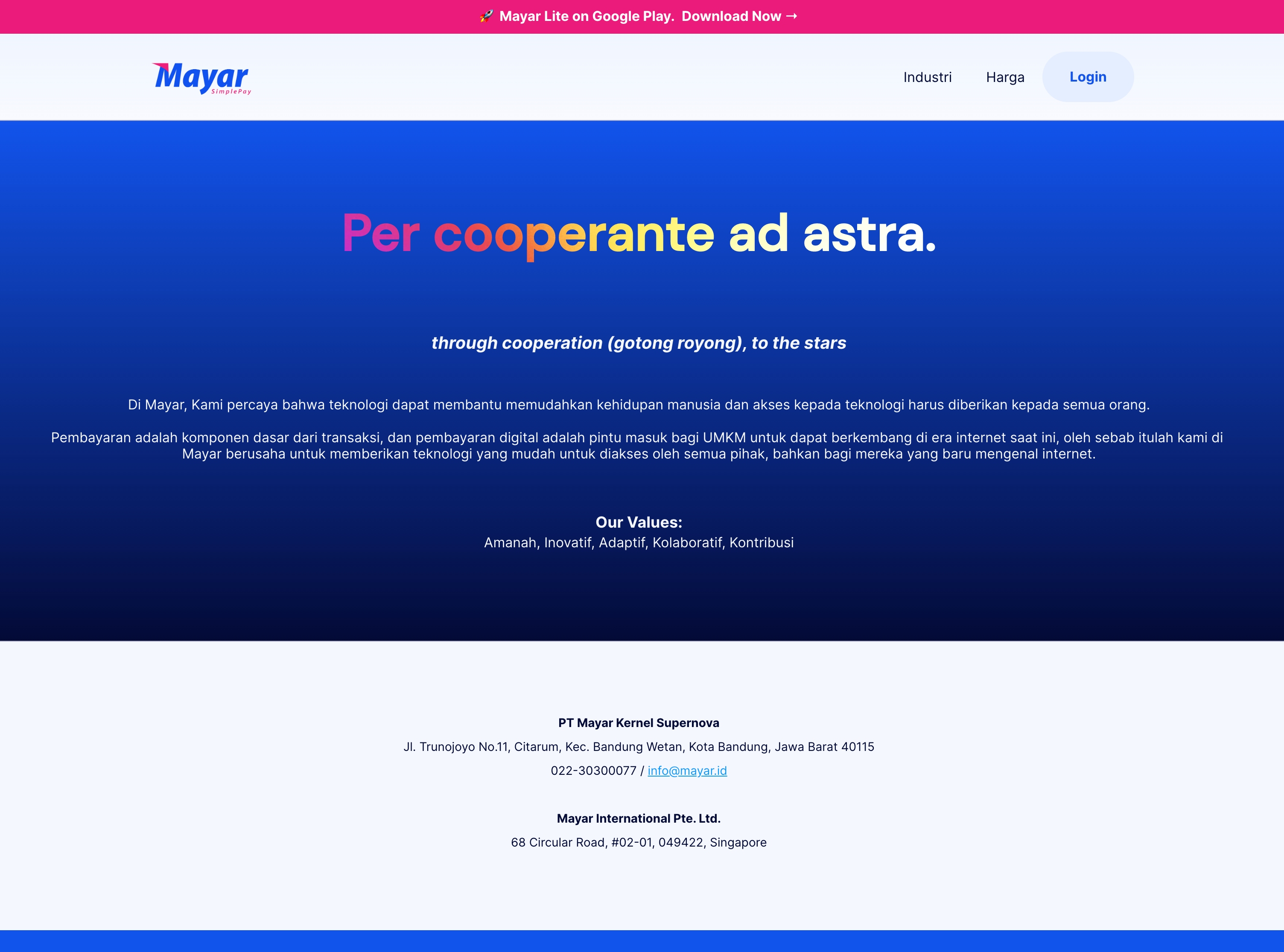 Mayar | Tentang Kami