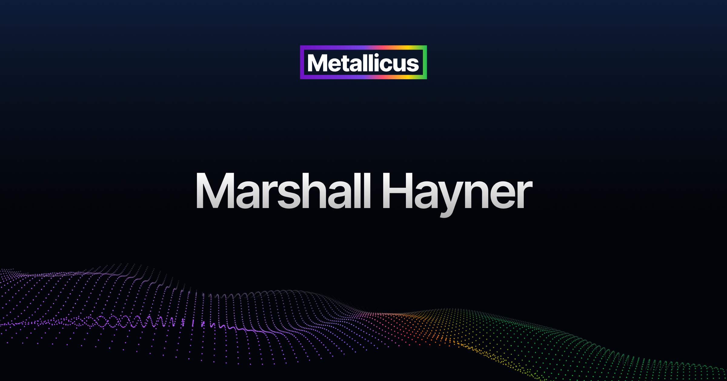 Executive Profile - Marshall Hayner
