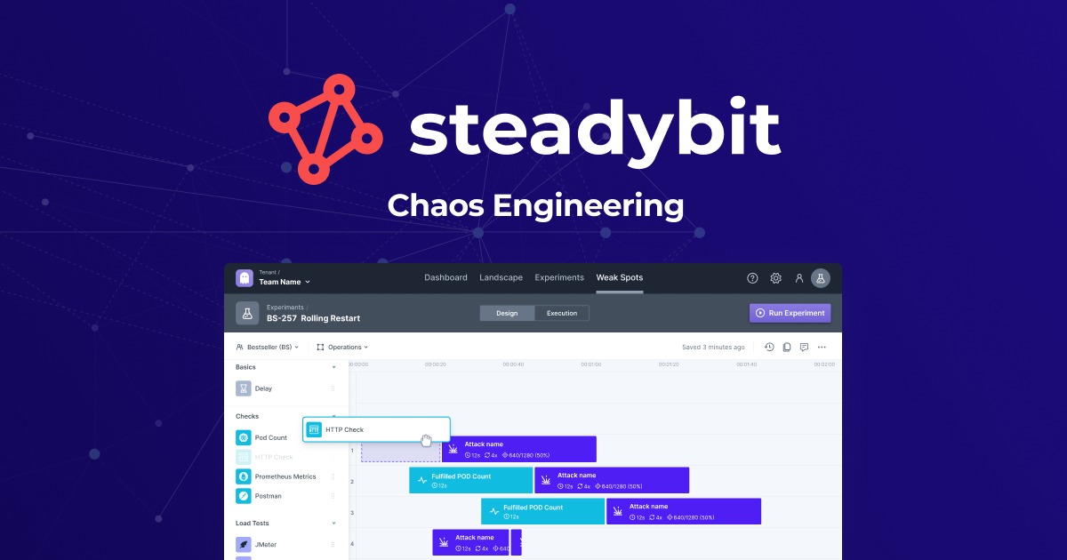 Steadybit - Chaos Engineering and Resilience platform