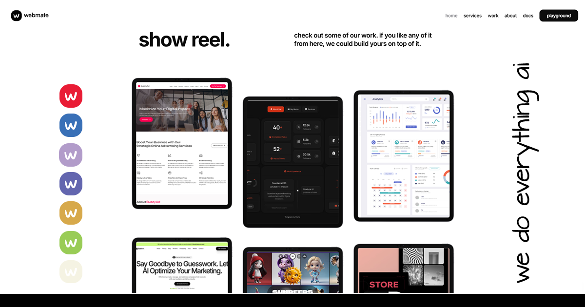 webmate - we do everything ai