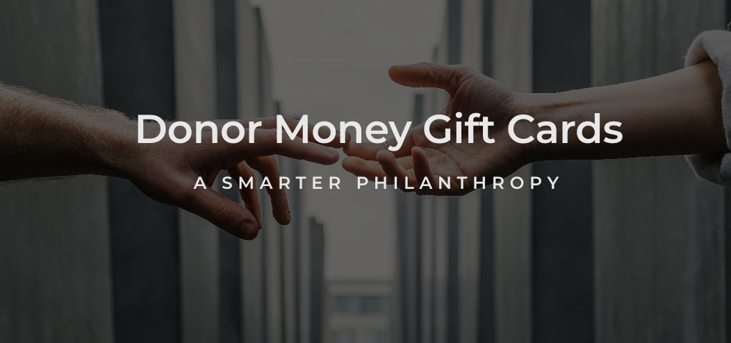 Donor Money Gift Cards