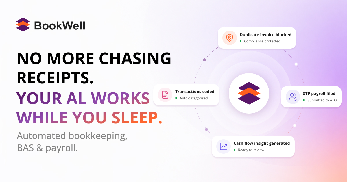 Hire Your AI Finance Workforce | Automated Bookkeeping & BAS | BookWell