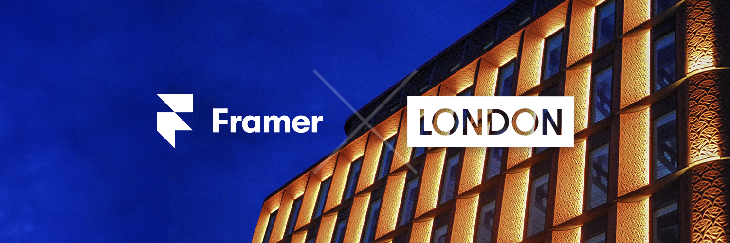 Framer Meet-up & Events London