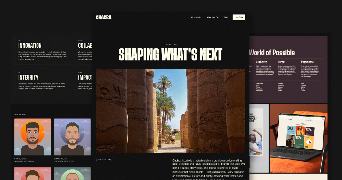 Brand Strategy & Creative Direction Studio | Chabba