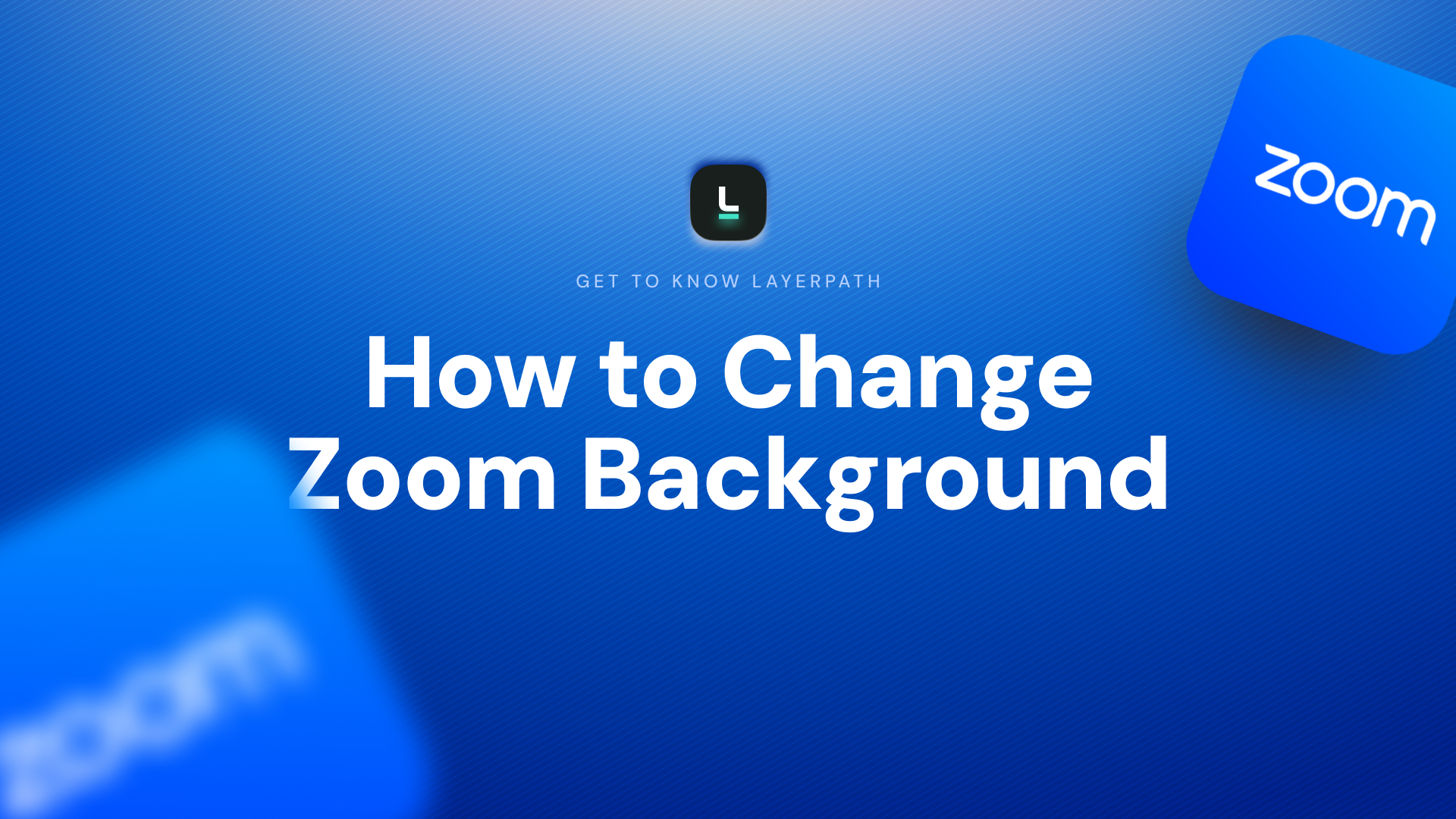 How to Change Zoom Background