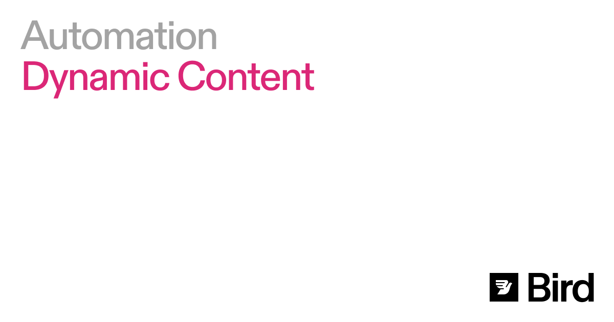 Dynamic Content Automation | Real-Time Personalization