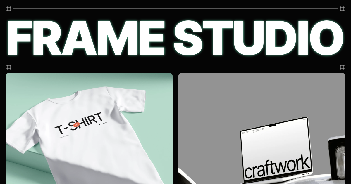 FRAME STUDIO • Framer Template for Agencies, Studios & Individuals