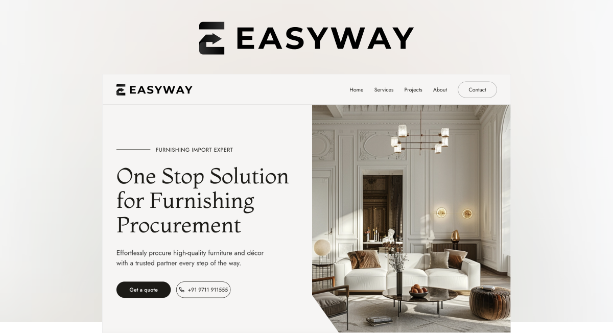 Easyway Trading | Leading Furniture Sourcing Agents Between India & China