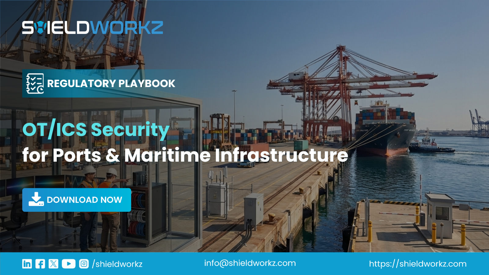OT/ICS Security for Ports & Maritime Infrastructure - Shieldworkz ...