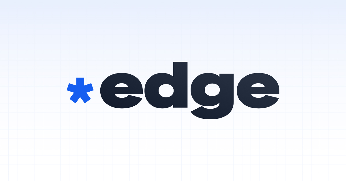 Edge — Payments Made Easy For All Merchants