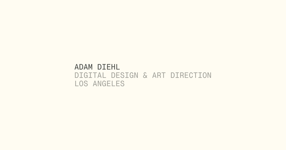 Adam Diehl