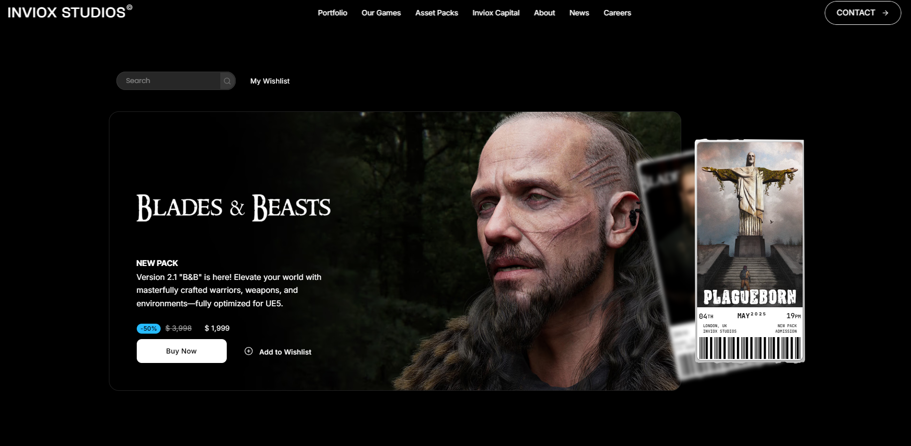 Asset Marketplace - Inviox Studios