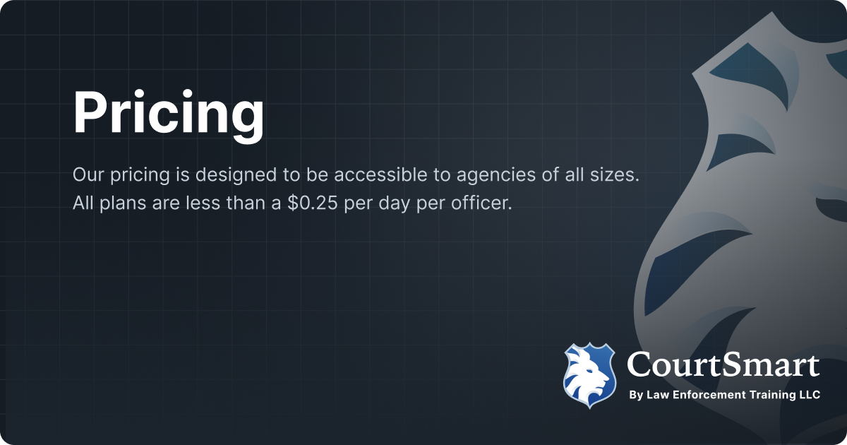 CourtSmart Pricing