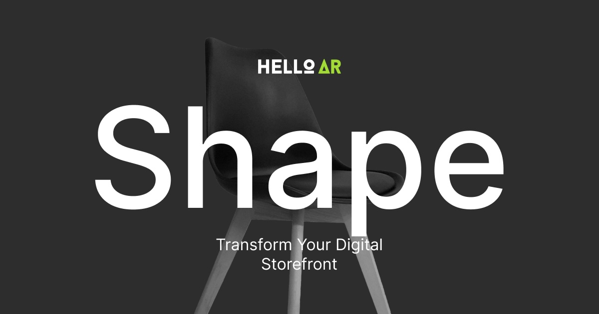 Shape - 3D Configurator and Augmented Reality for E-commerce