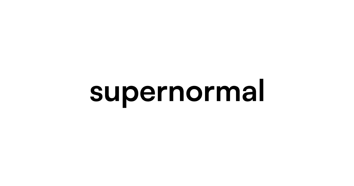 SuperNormal