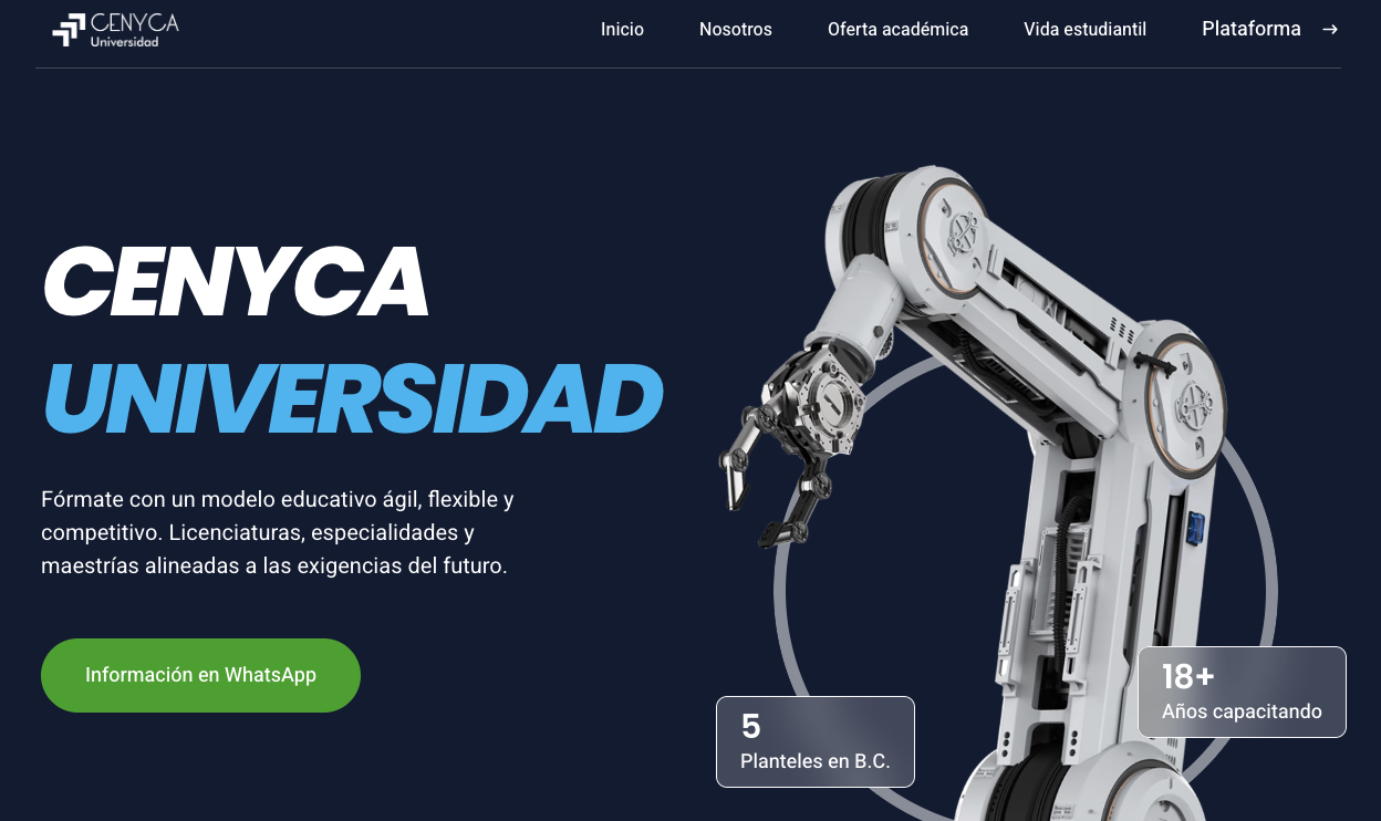 CENYCA UNIVERSIDAD | NOSOTROS