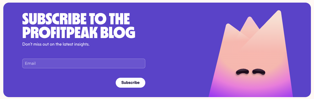 ProfitPeak.io | From Chaos to Cash