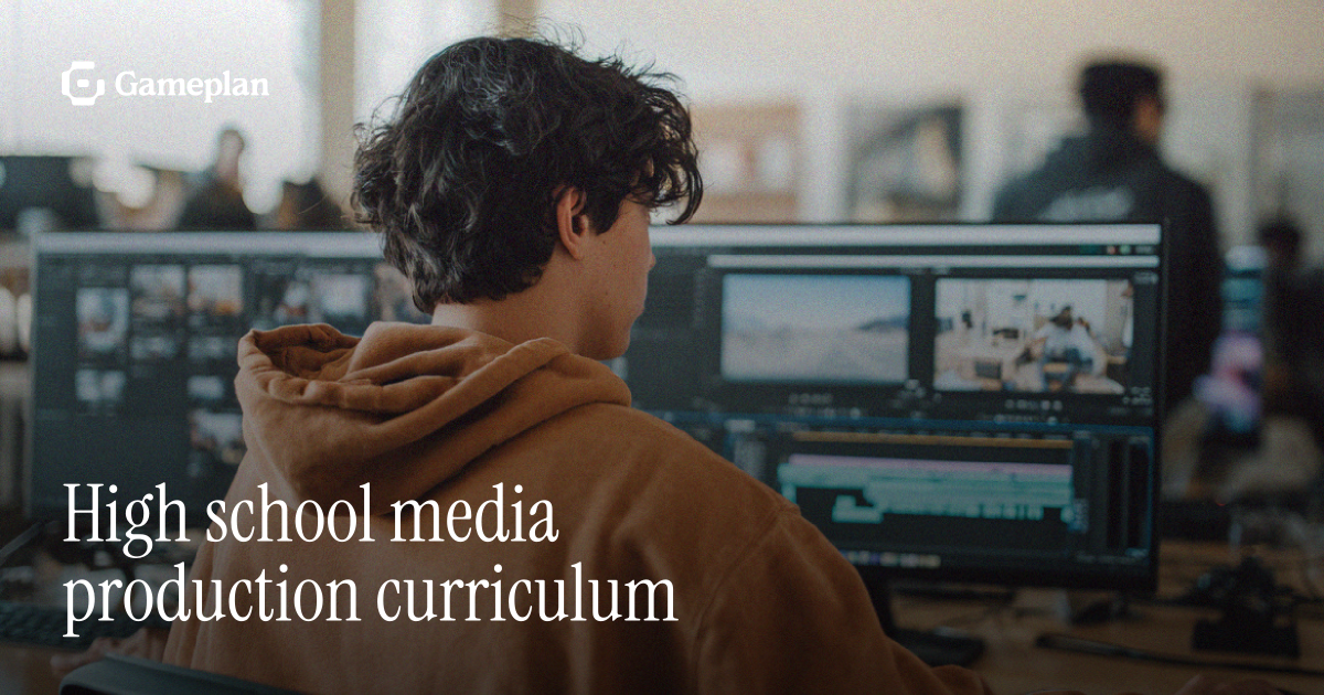 High school media production curriculum
