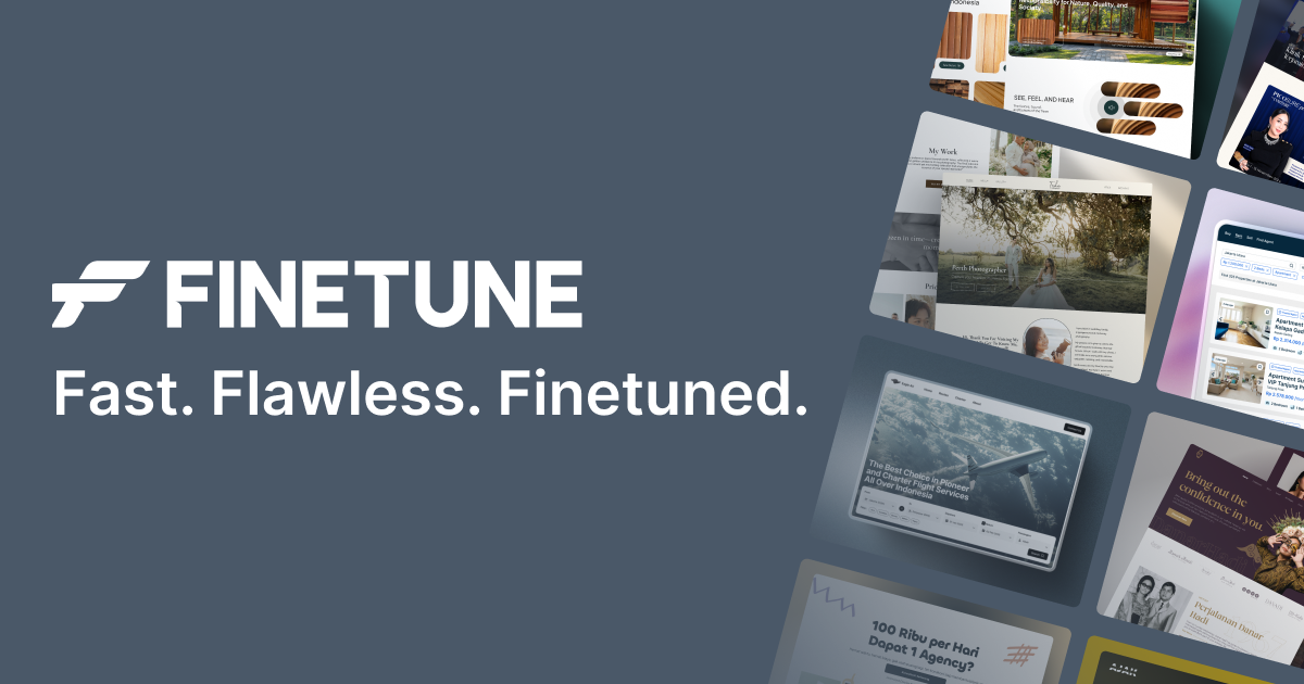 Finetune.id - Web Design Agency