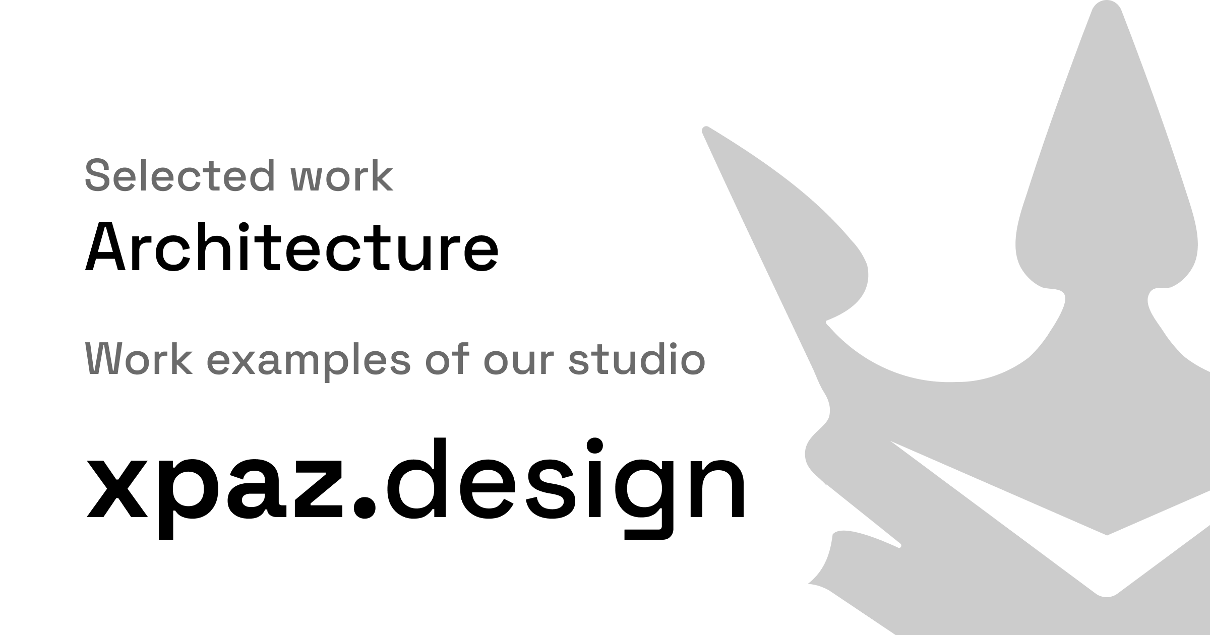 Architecture use cases • XPAZ DESIGN